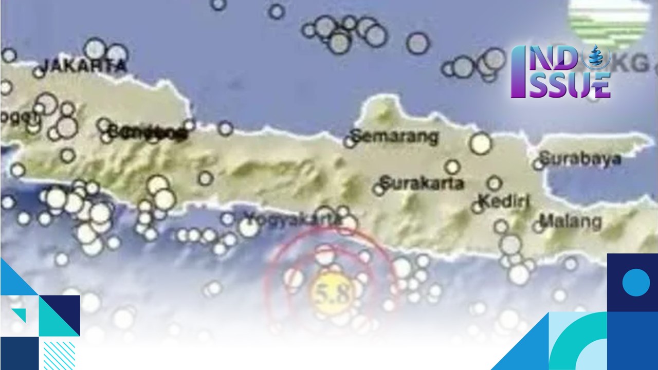 Gempa Magnitudo 5,8 guncang Gunungkidul Jogja